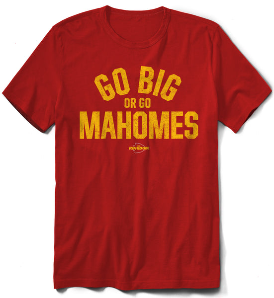 "Game of Mahomes" Red Vintage T-shirt by Official Goat Gear ...
